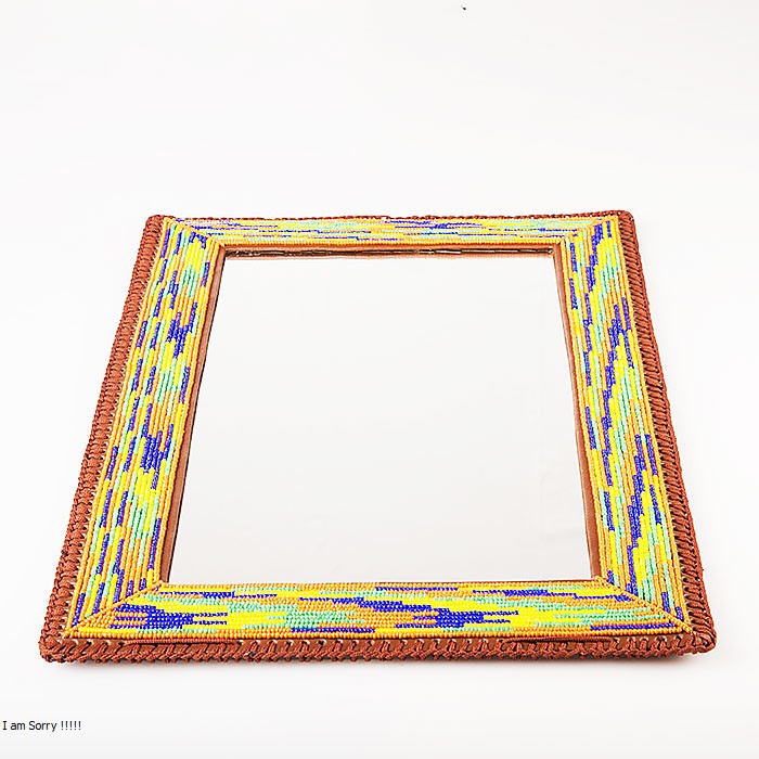 Beaded Mirror – Beth